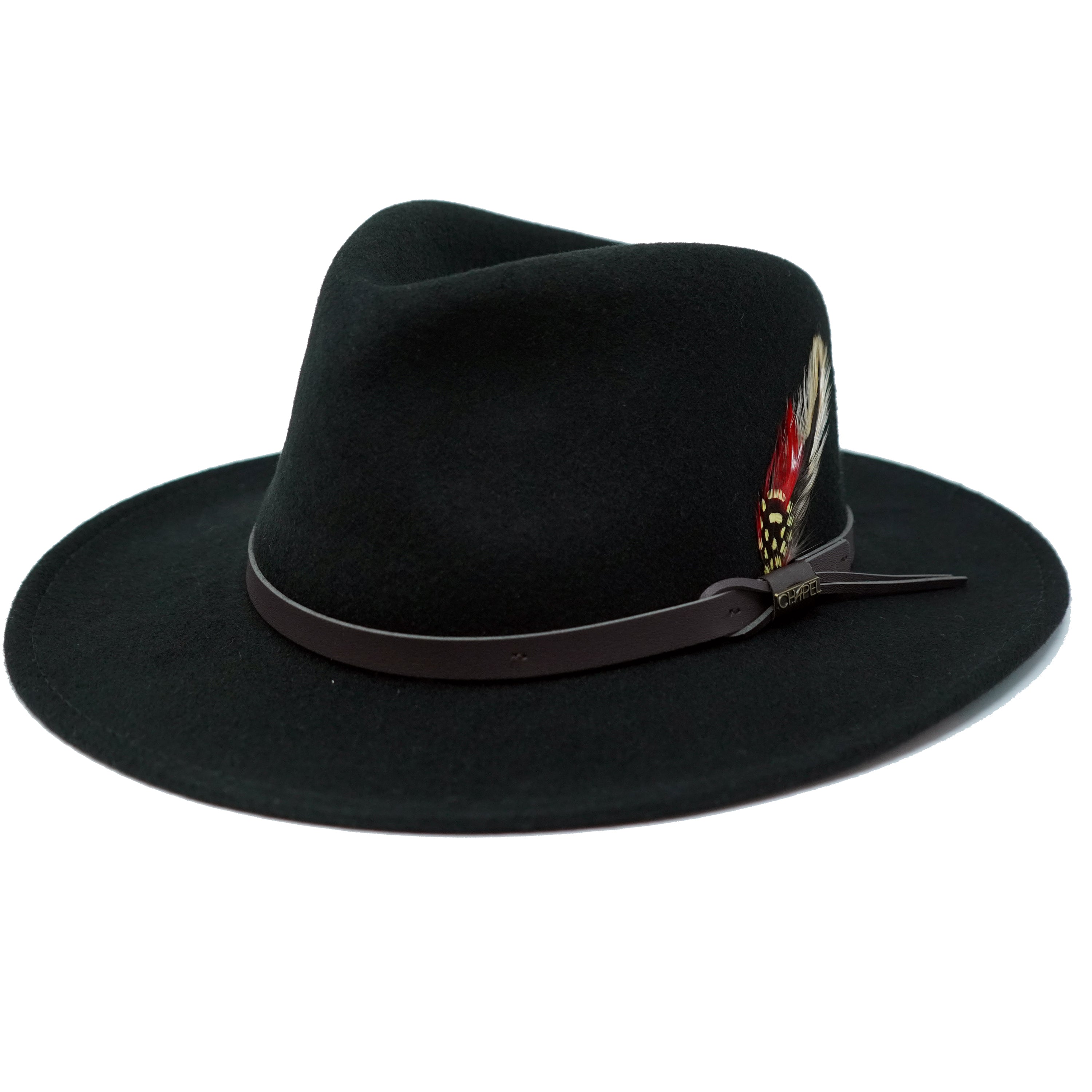 Chapel Hats Memphis Dakota Felt Outback Hat | Chapel Hats
